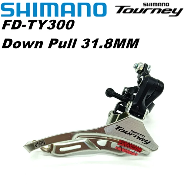Shimano Tourney TY300 Front Derailleur FD-TY300 Down/Top Swing Mountain ...