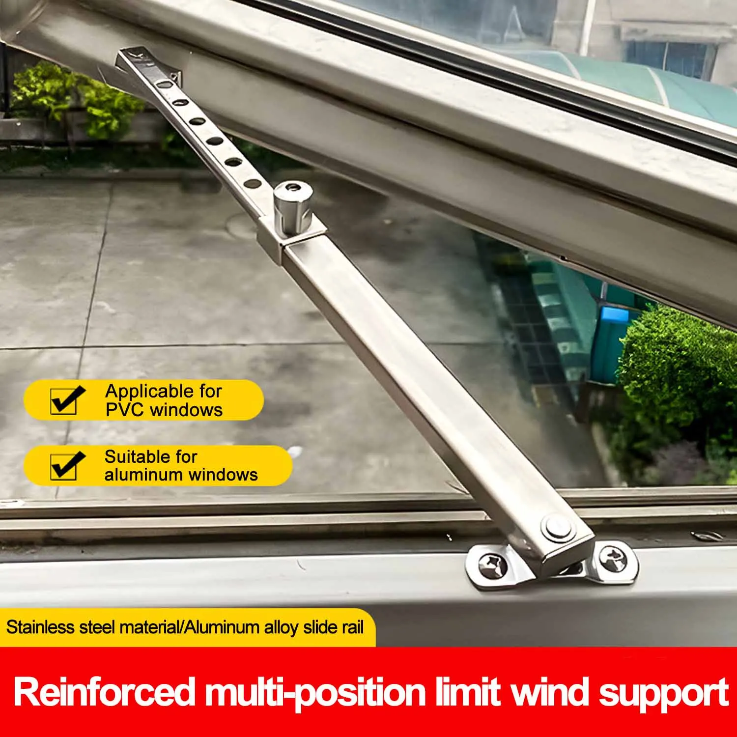 Window Door Locator Stainless Steel Telescopic Window Support High ...