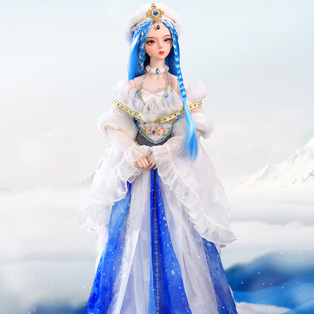 DBS-1-3-BJD-DOLL-62CM-Ball-Jointed-Body-Slight-Snow-Full-Set-Including ...