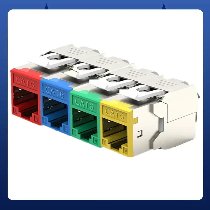 Cat6-Cat6A-STP-Colored-Keystone-Jack-Female-RJ45-Shielded-Tool-free ...