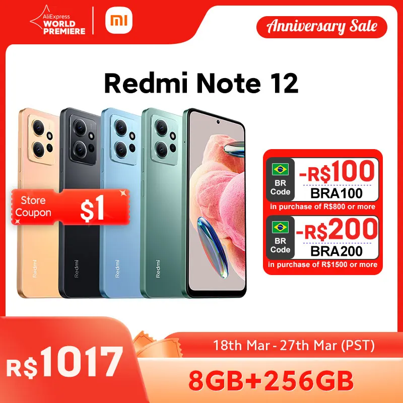 Global-Version-Xiaomi-Redmi-Note-12-Global-Version-Snapdragon-685-CPU ...