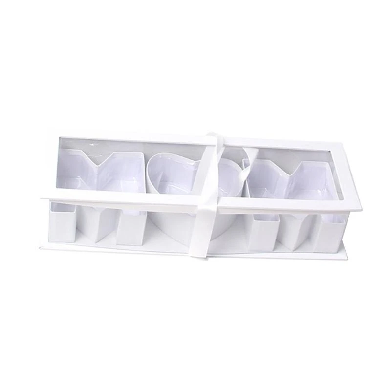 Unique Letter Flower Box Sophisticated Flower Gift Box with Mom Design ...