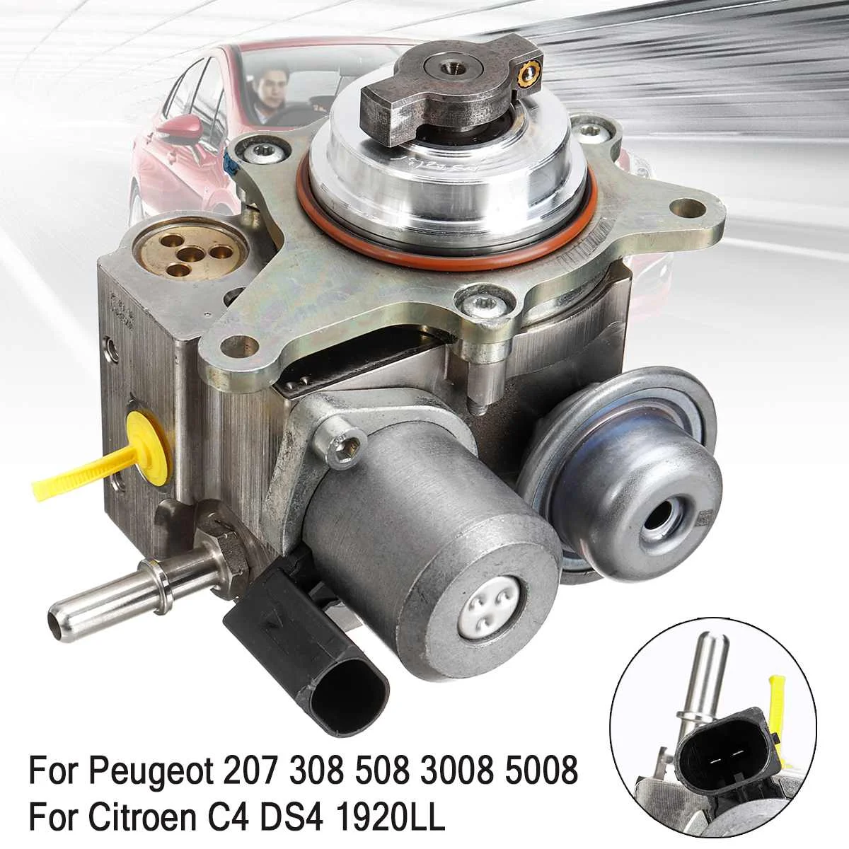 Petrol Pressure Fuel Pump for Peugeot 207 308 3008 5008 508 1.6T Mini R55 R56 R57 R58 Cooper ...