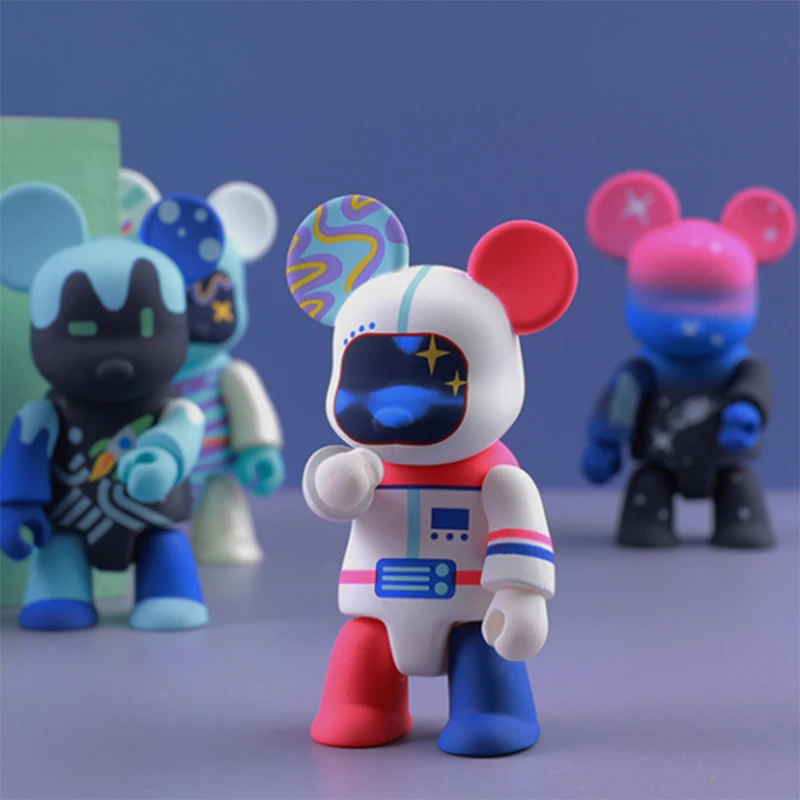 QEE Bear Starry Sky Series Blind Box Toys Anime Figure Dolls Kawaii ...