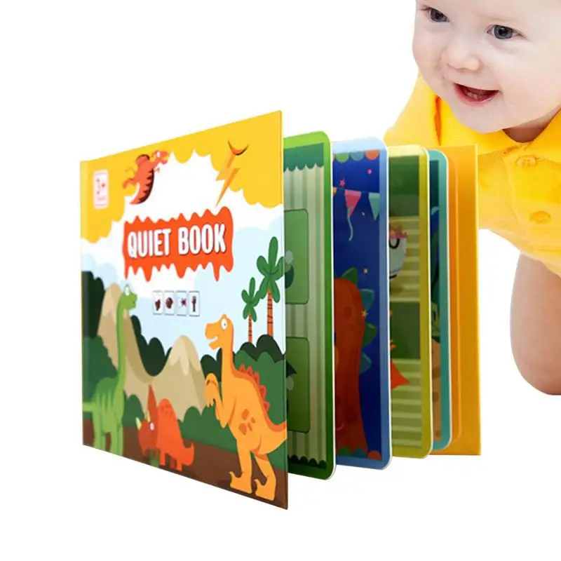 Toddler-Busy-Book-Preschool-Activity-Book-For-Kids-Ages-3-6-Baby ...