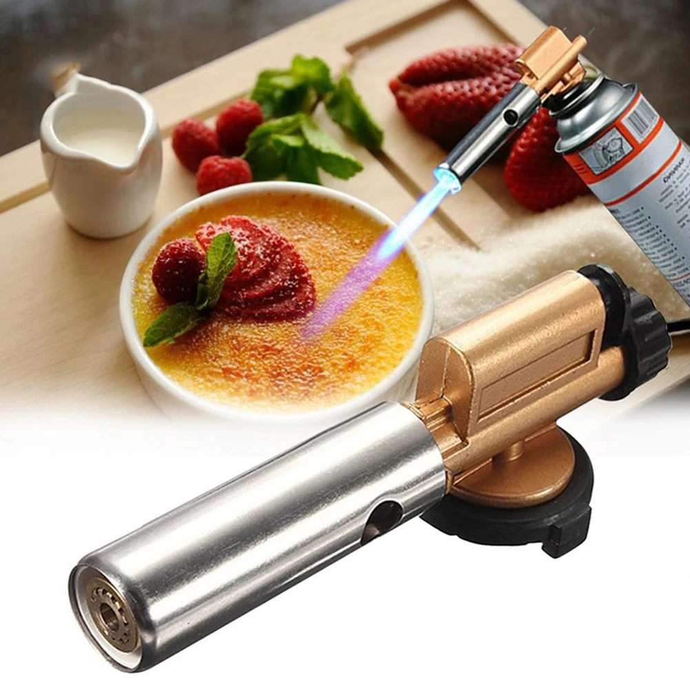 Metal-Welding-Torch-Butane-Burner-Nozzle-Flame-Gun-Outdoor-Portable ...