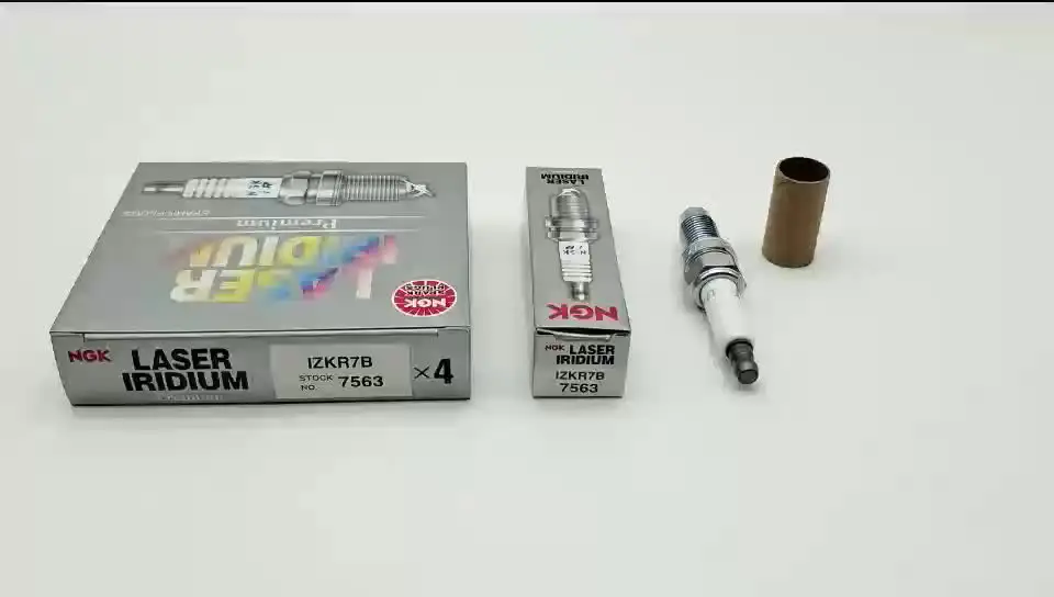 Оригинальный телефон NGK IZKR7B 7563 стандарта, Платиновый, для VW ...