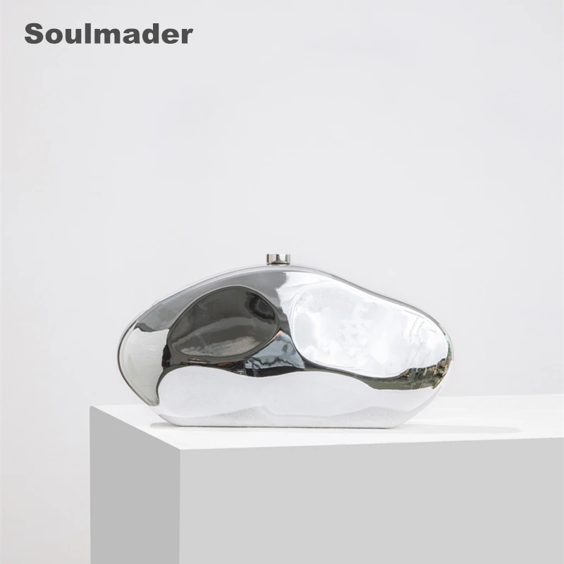 Acrylic-shell-shape-clutch-bag-gold-silver-blue-women-evening-party ...