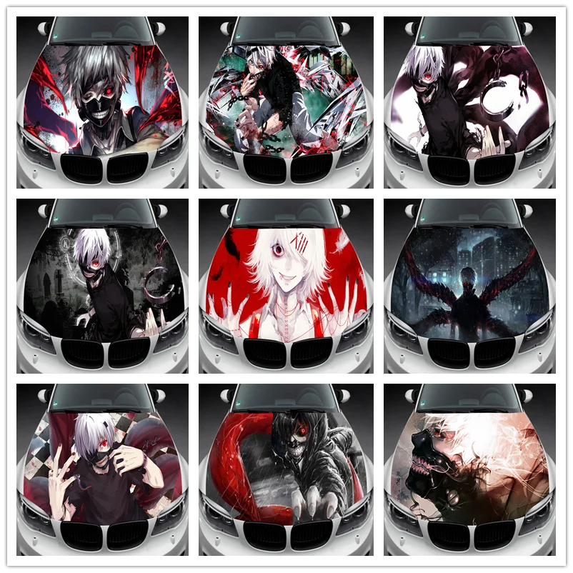 Tokyo-Ghoul-Car-Hood-Decal-Vinyl-Sticker-Abstract-Cool-Wrap-Decal-Truck ...