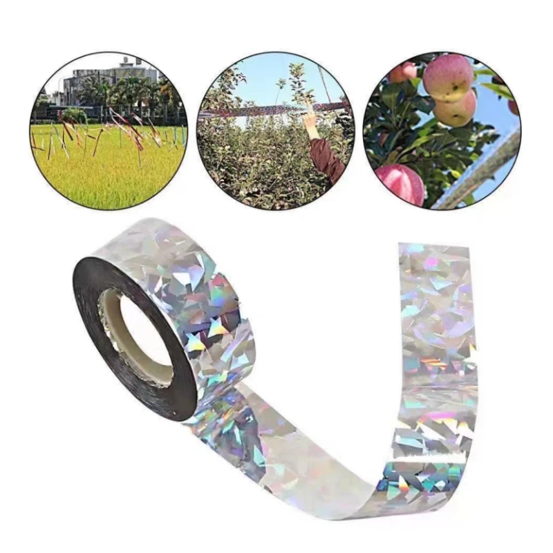 2.4CM Wide 80M Long Flash Reflective Bird Scare Audible Repellent ...