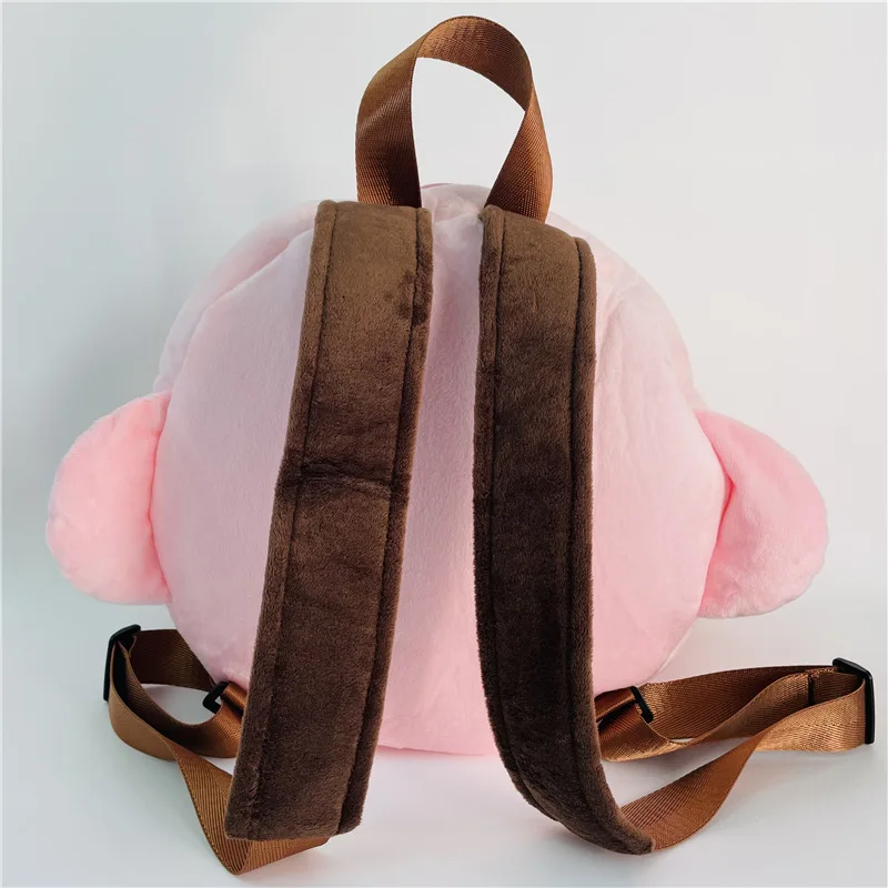 Cartoon Kirby Plush Kawaii Backpack - KawaiiMerch.com