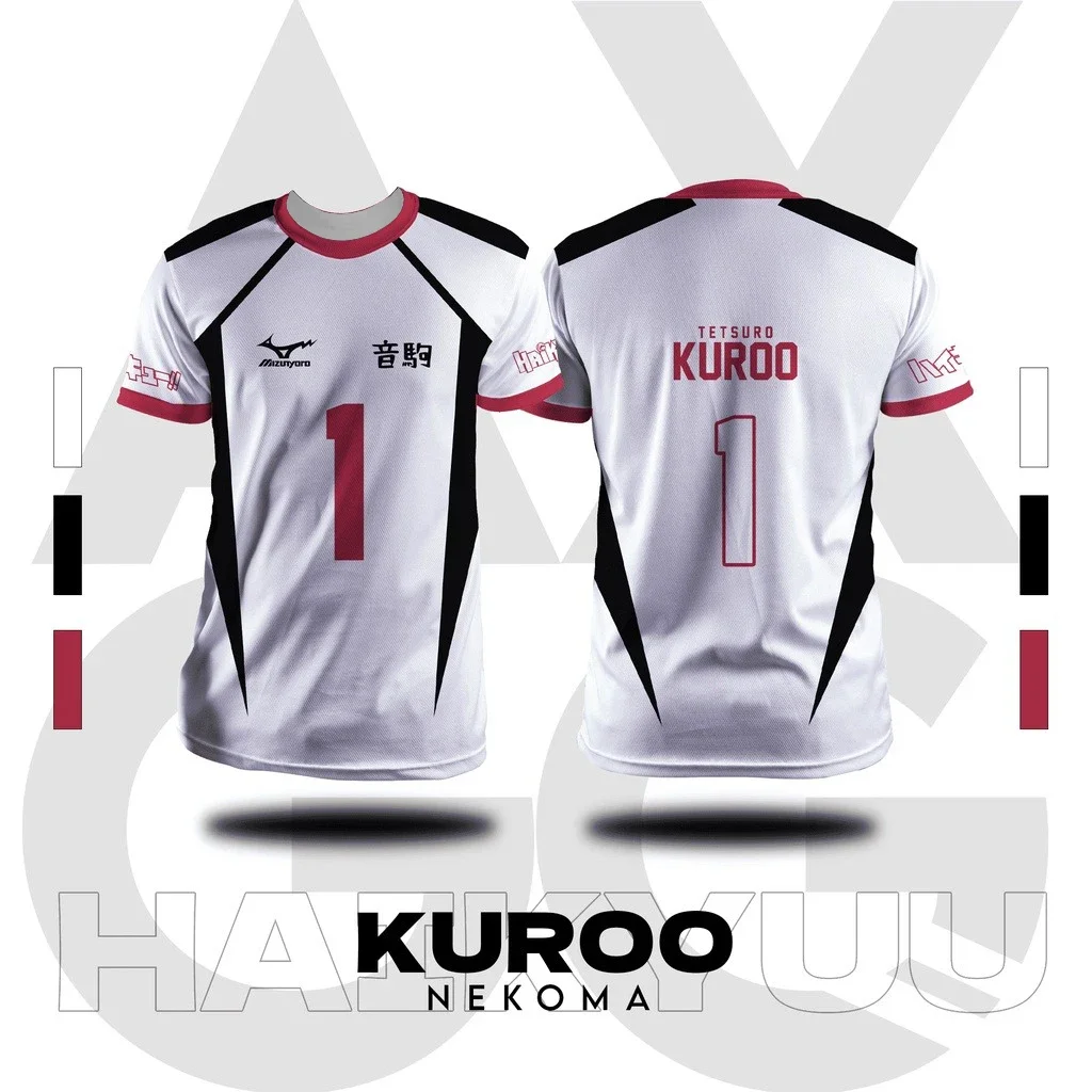 Sports T-Shirts Summer Quick-dry Comfy Athleisure Large Bandai Nekoma ...