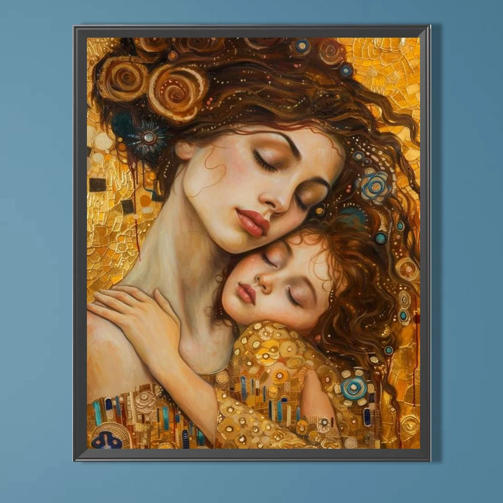 DIY-5D-Diamond-Painting-The-Kiss-by-Gustav-Klimt-Diamond-Embroidery ...