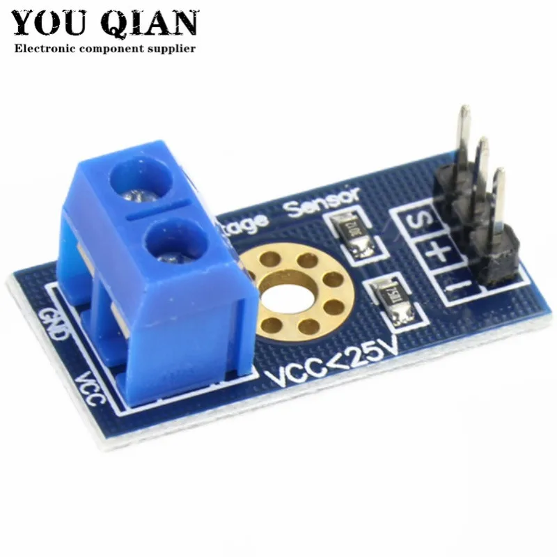 Smart Electronics DC 0 25V Standard Voltage Sensor Module Test ...