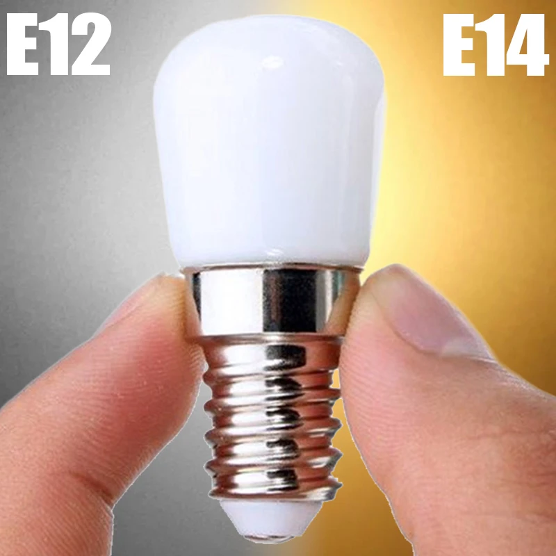 10-2PCS-E14-E12-220V-LED-Light-Bulbs-Refrigerator-Lamp-Mini-Night-Light ...