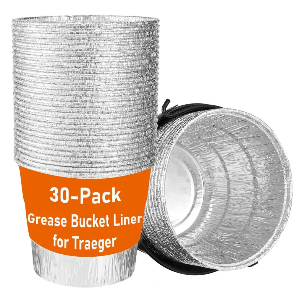 20Pcs-set-Barbecue-Grease-Bucket-Tin-Foil-Liner-BBQ-Grill-Aluminum-Foil ...