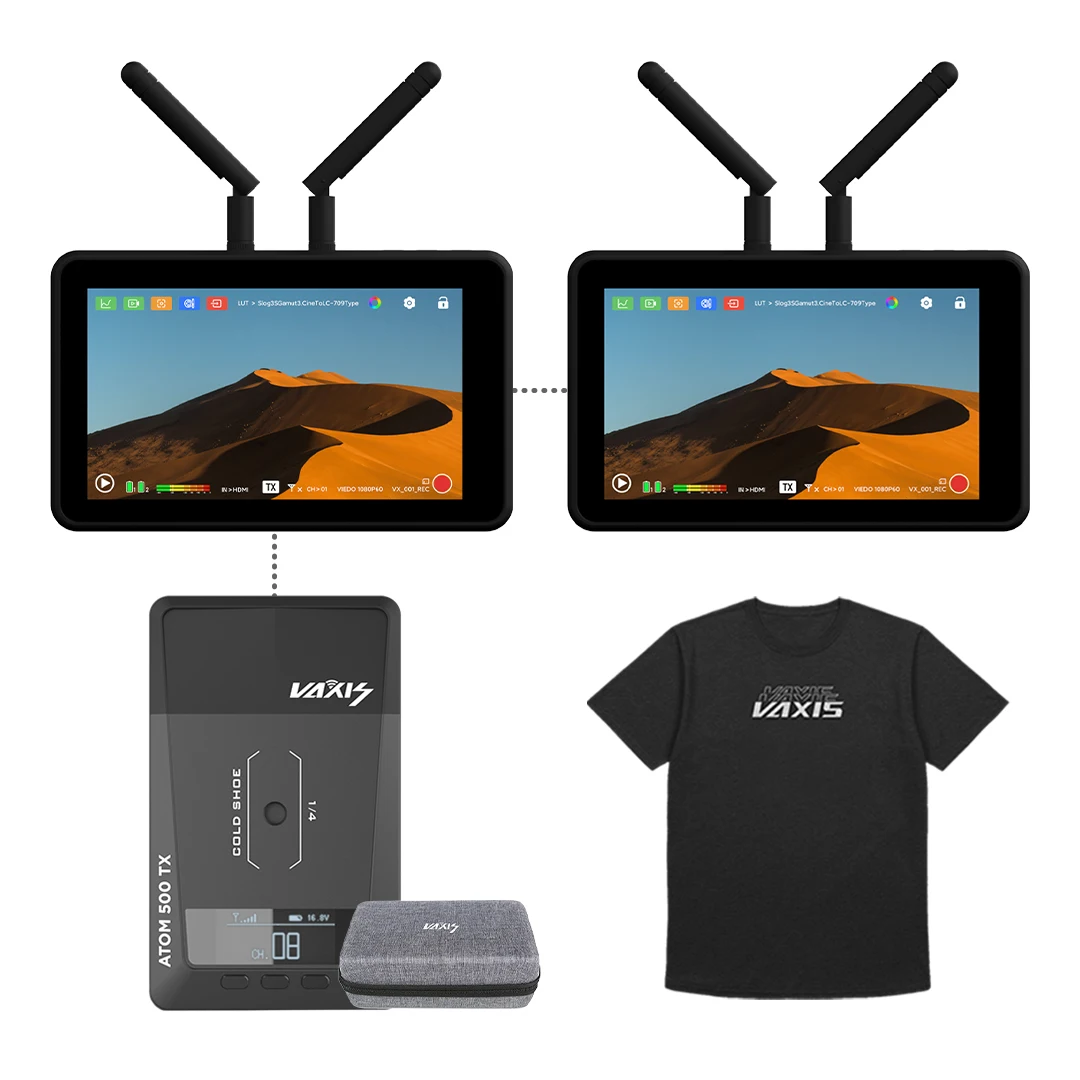 Vaxis-Atom-A5-TX-RX-Wireless-Monitor-Integrated-Wireless-Video ...