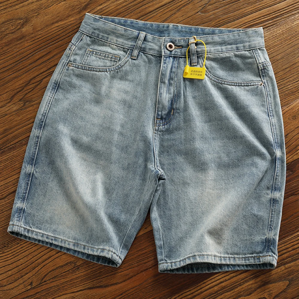 Retro classic summer casual medium pants five quarter pants fashion ...
