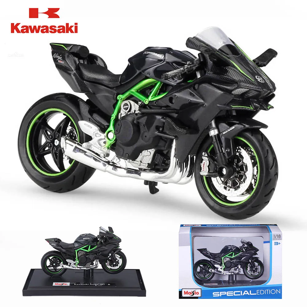 Maisto-1-18-kakawasaki-H2R-KLR-650-die-casting-motorcycle-model-alloy ...