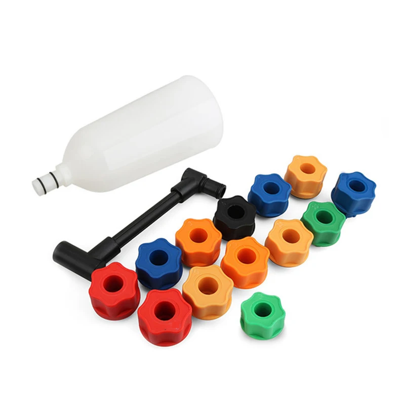 15pcs 2l Oil Funnel Kit Spill-free Oil Filling Funnel, With 13 Adapters ...