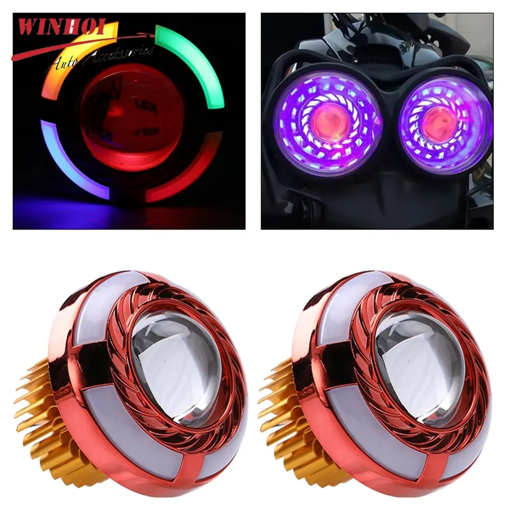 Angel Eyes Headlights Motorcycle