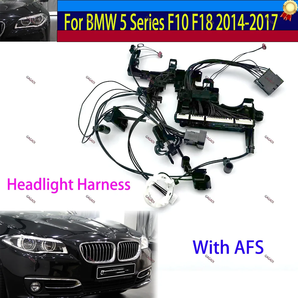 Fit For BMW 5 Series F10 F18 2014-2017 535 530 Car Front Headlight ...