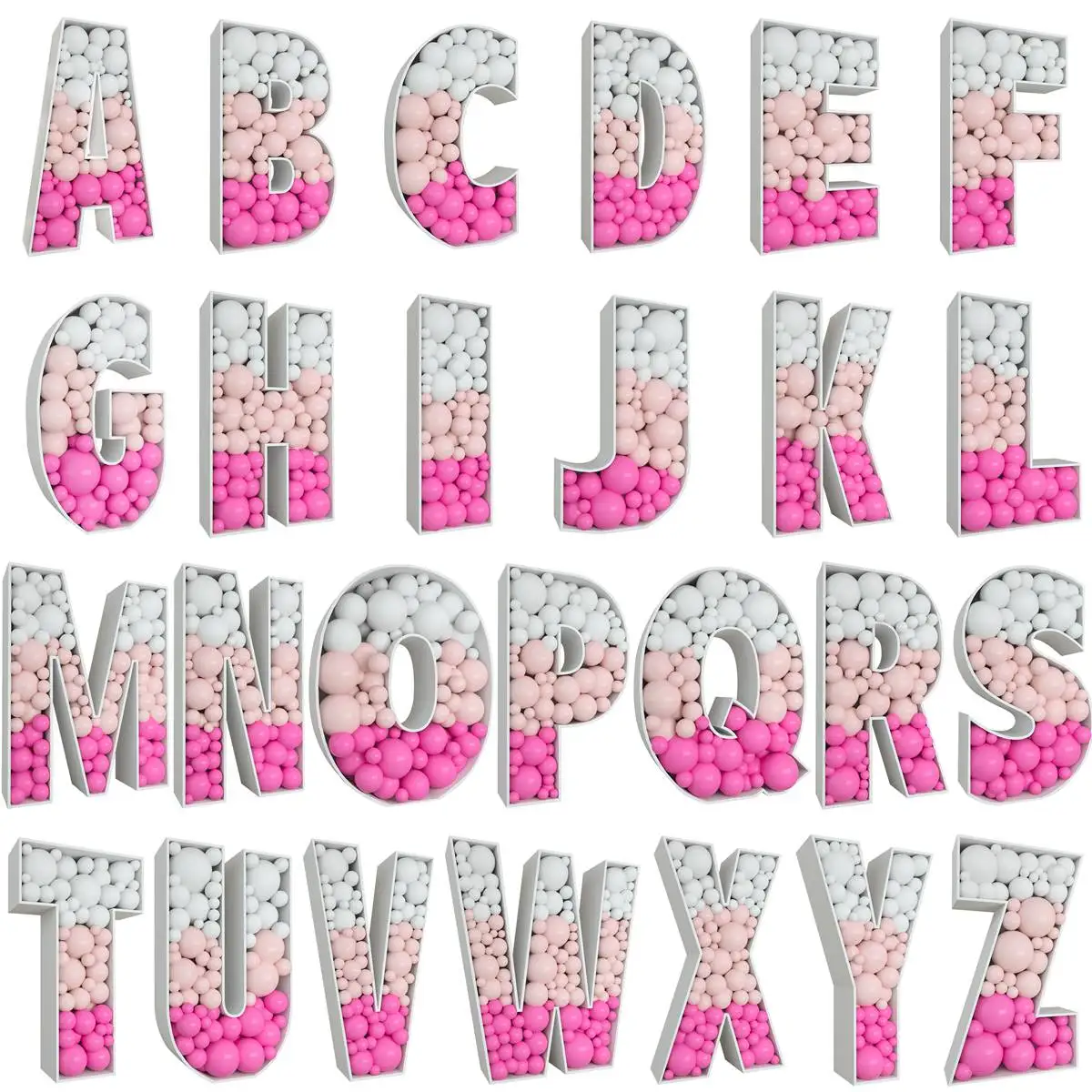 Girly Letters Of The Alphabet