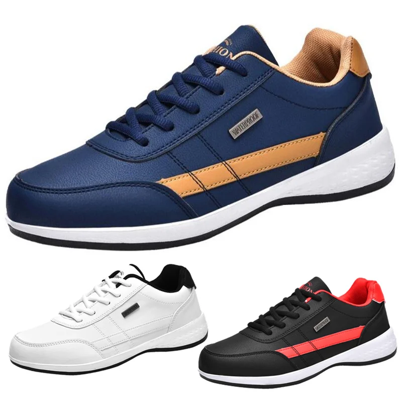 New large size men's casual sports shoes fashion thick sole light ...
