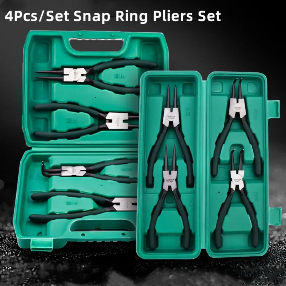 4Pcs-Set-7-inch-Snap-Ring-Pliers-Set-Lock-Ring-Circlip-Pliers-for ...