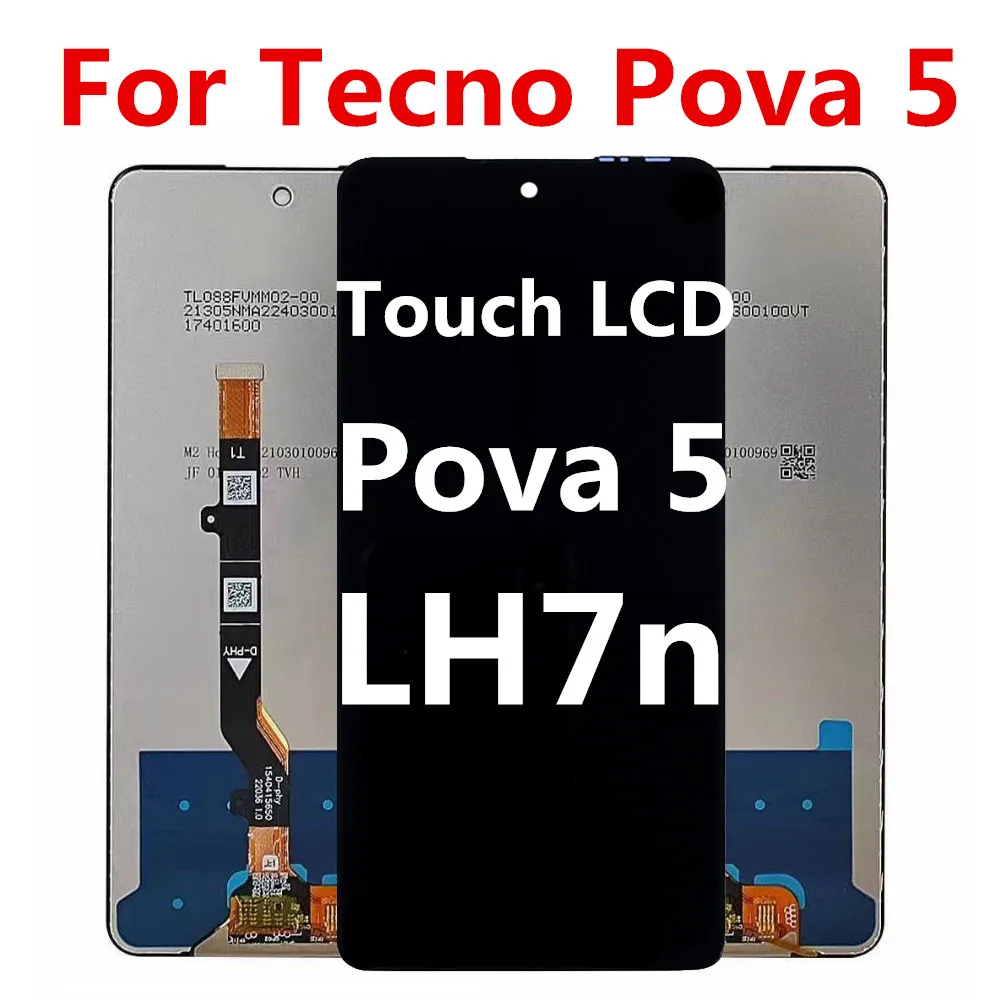 For-Tecno-Pova-5-Display-LH7n-touch-Lcd-Replacement-With-Touch-Panel ...