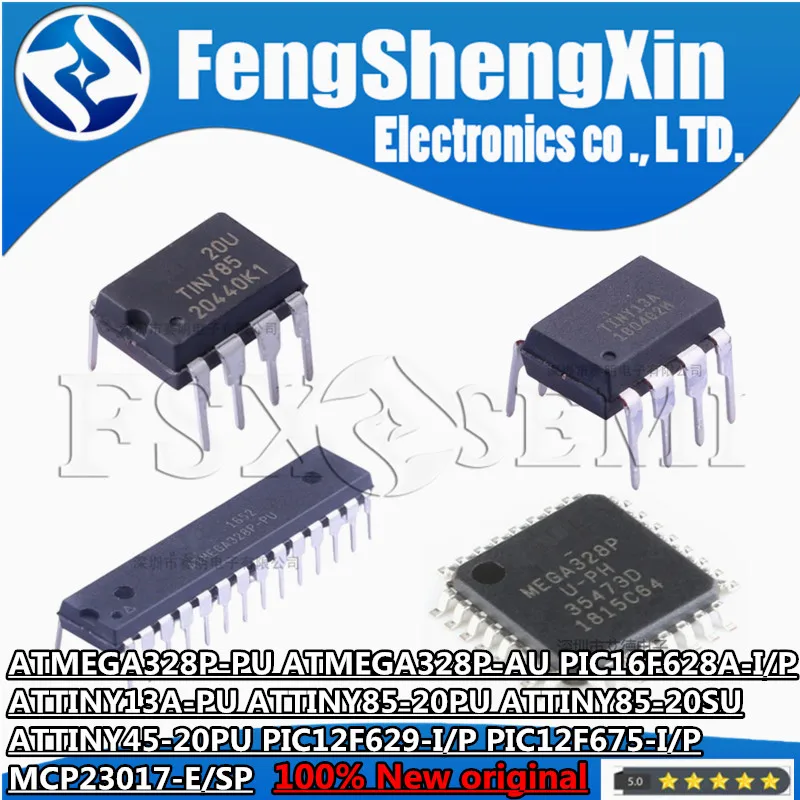 ATTINY45-20PU ATMEGA328P-PU ATMEGA328P-AU PIC16F628A-I/P ATTINY13A-PU ...