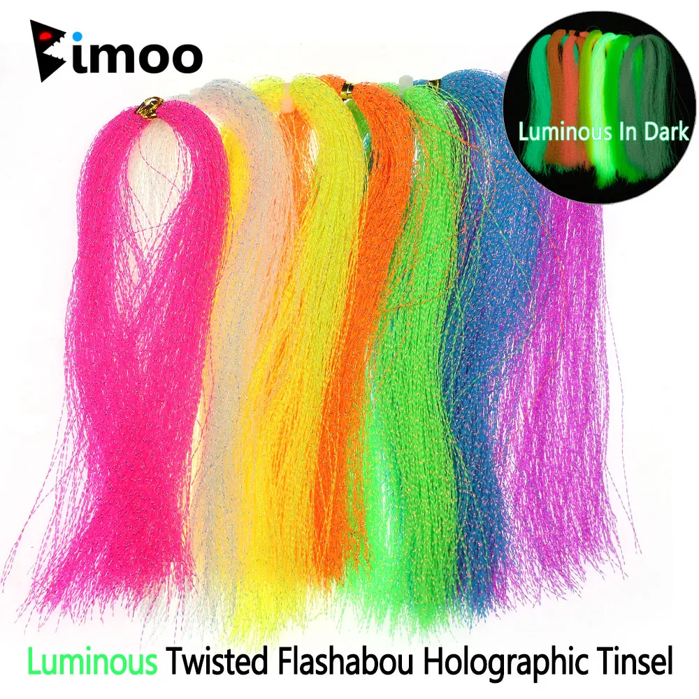 Bimoo-50packs-Luminous-Twisted-Flashabou-Holographic-Tinsel-Crystal ...