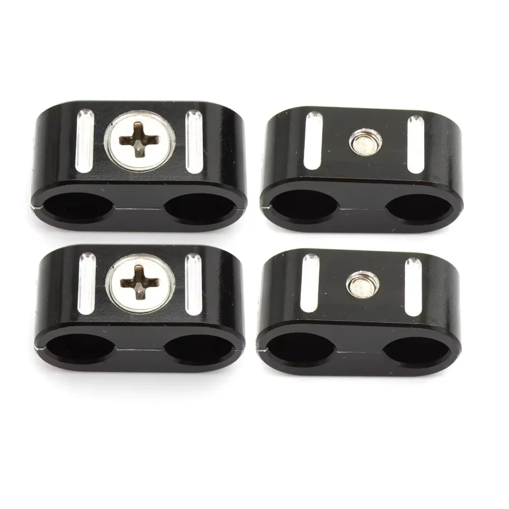 M7 M8 Motorcycle Brake Throttle Cable Clamp Clip Holder Clamp Wire Line ...