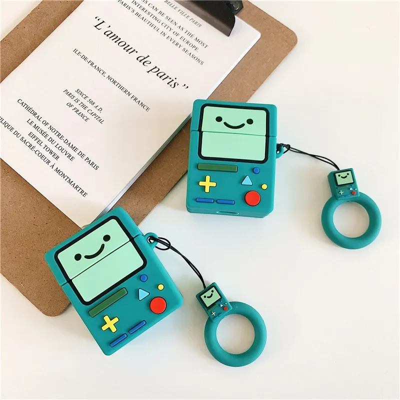 3D-Cartoon-Green-BMO-Game-Player-Headphone-Case-For-Apple-Airpods-1-2-3 ...