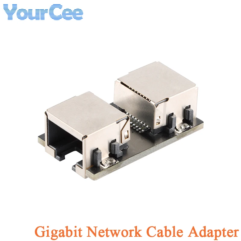 2Pcs-Gigabit-Network-Cable-Adapter-Module-RJ45-to-Interface-Network ...