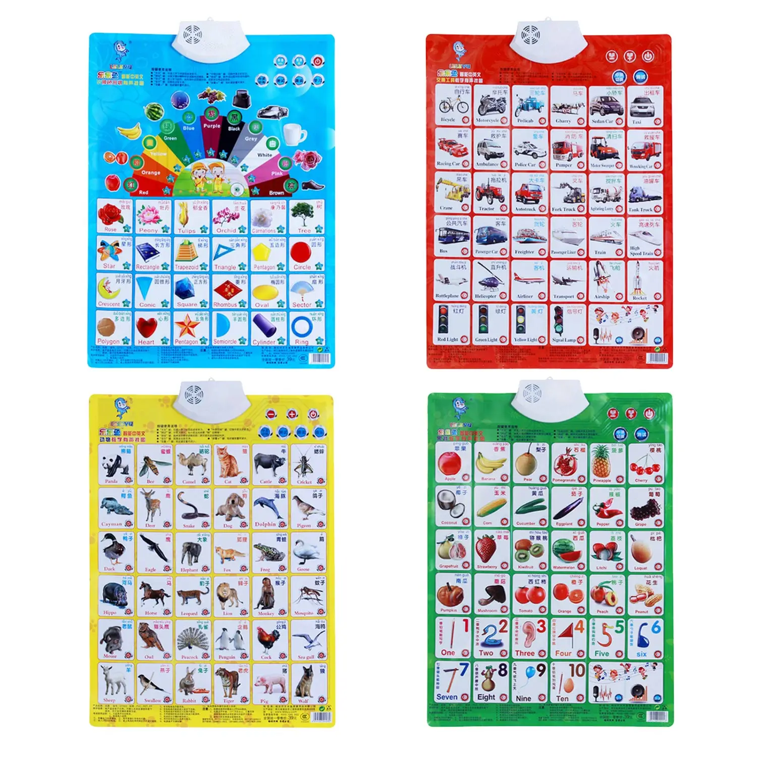 Kids-Educational-English-Chinese-Sound-Wall-Chart-Poster-for-Children ...