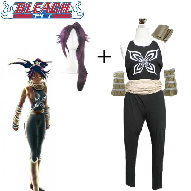 Yoruichi Cosplay 100 Years Anime BLEACH Wig Shihouin Yoruichi Cosplay