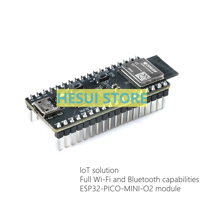 Esp32 Pico Devkitm 2 Development Board Module Is Equipped With The Esp32 Pico Mini 02 Module