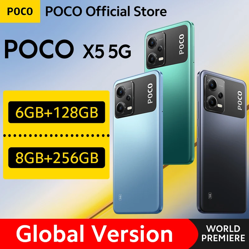 POCO-X5-5G-128GB-256GB-pantalla-DotDisplay-AMOLED-de-6-67-pulgadas ...