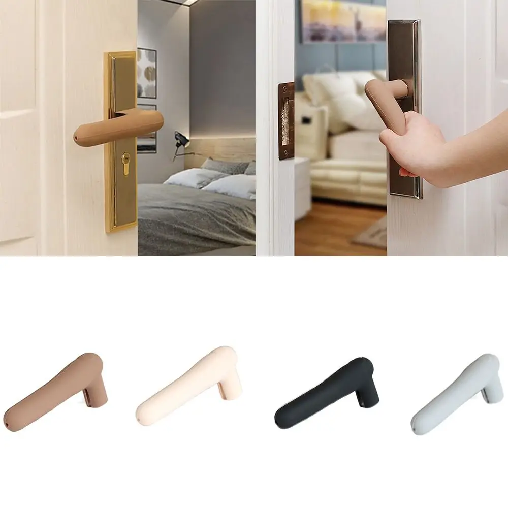 Silicone Door Handle Cover Anti-Slip Anti Collision Doorknob Sleeve ...