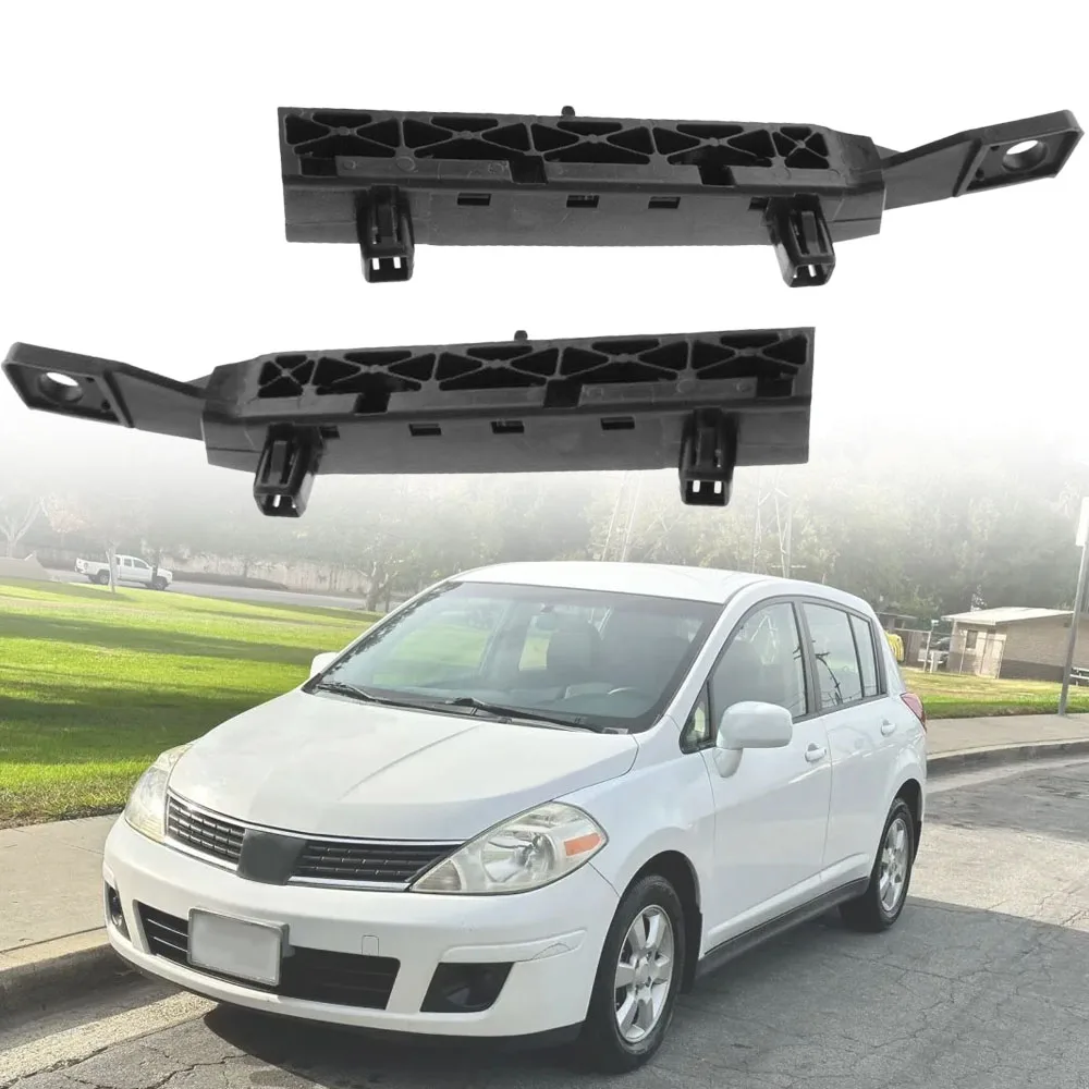 1Pair-Front-Bumper-Bracket-Right-Left-For-Nissan-Versa-2007-2008-2009 ...