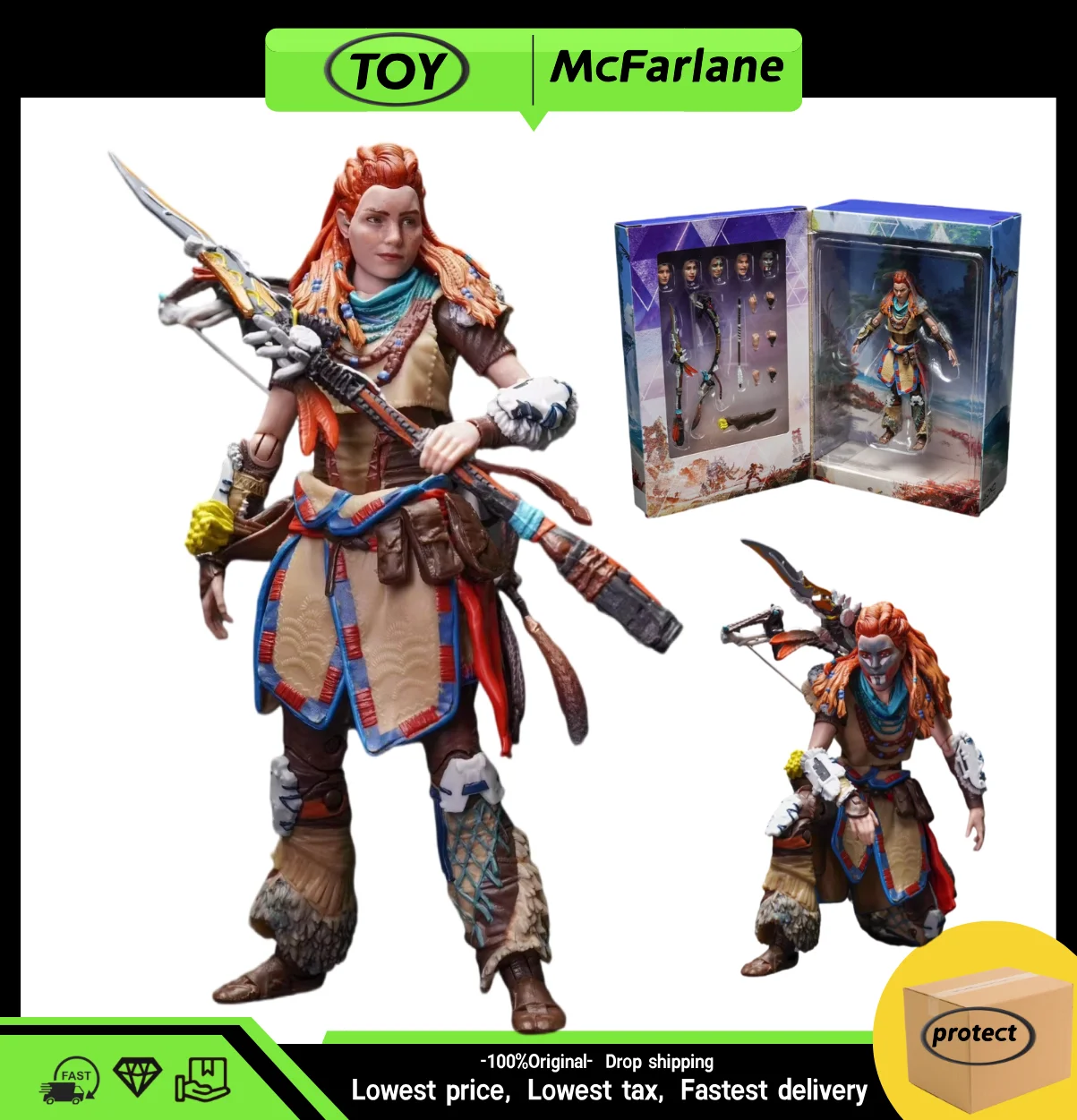 Spin-Master-Toys-Horizon-Zero-Dawn-Aloy-18cm-Anime-Action-Figure-Statue ...