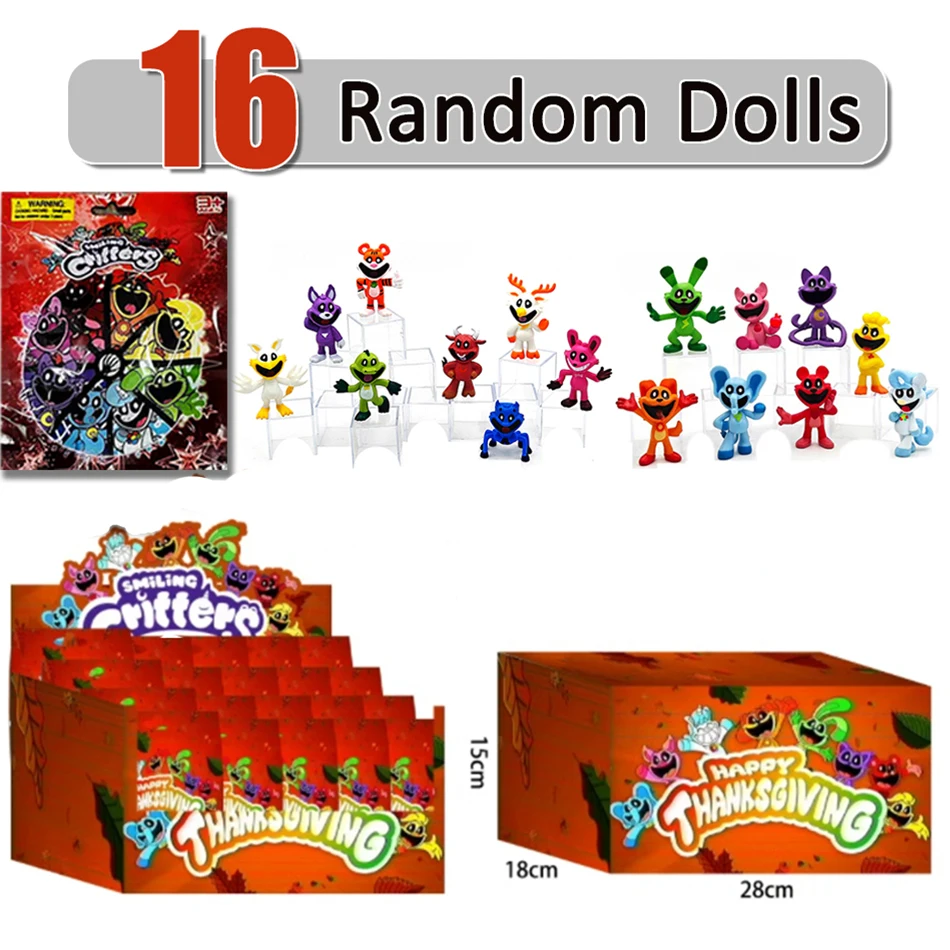 New-Anime-Smiling-Critters-figures-Red-Mystery-Box-Blind-Box-Toys-Gifts ...