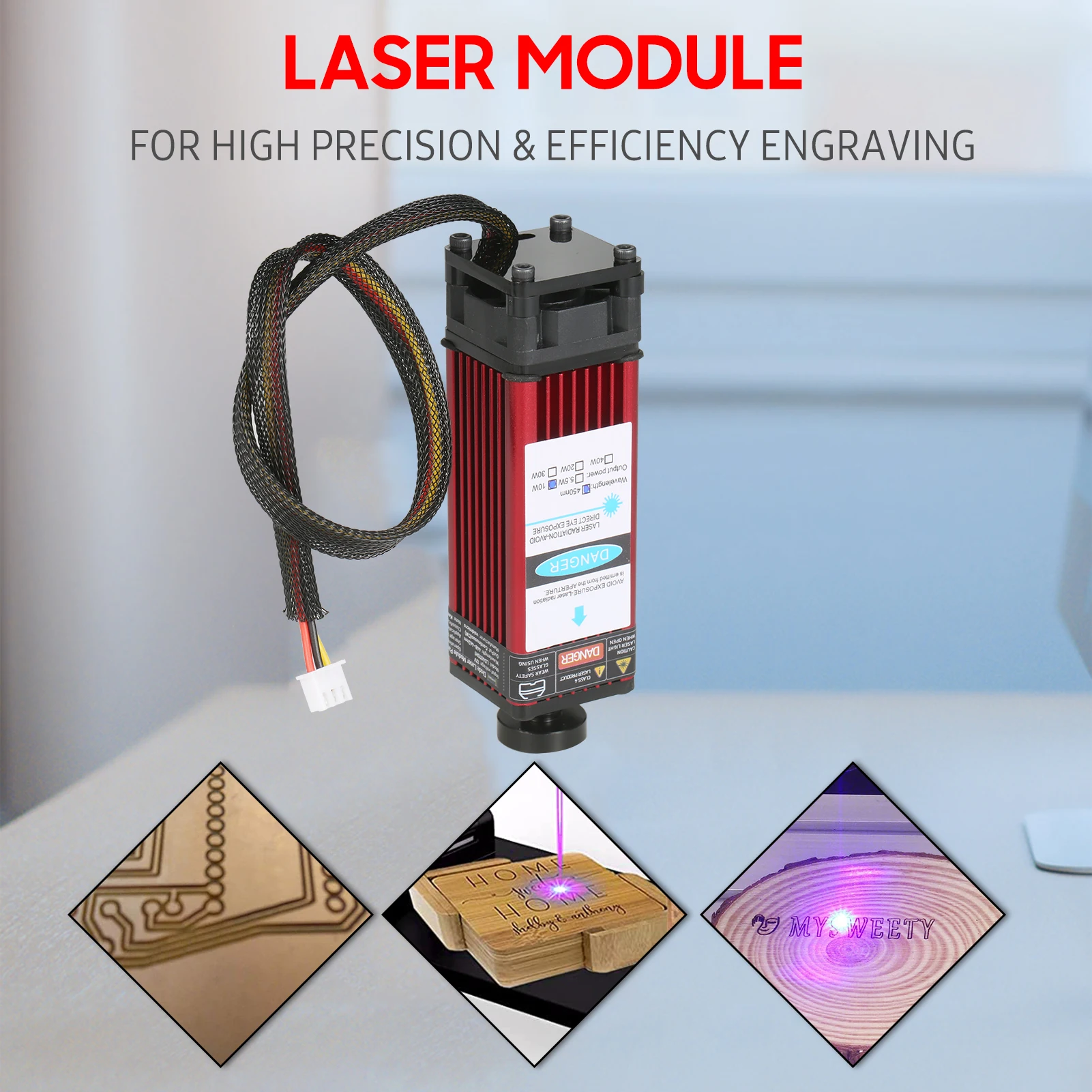 10W-20W-30W-40W-80W-Laser-Module-450nm-Engraving-Laser-Head-Fixed-Focal ...