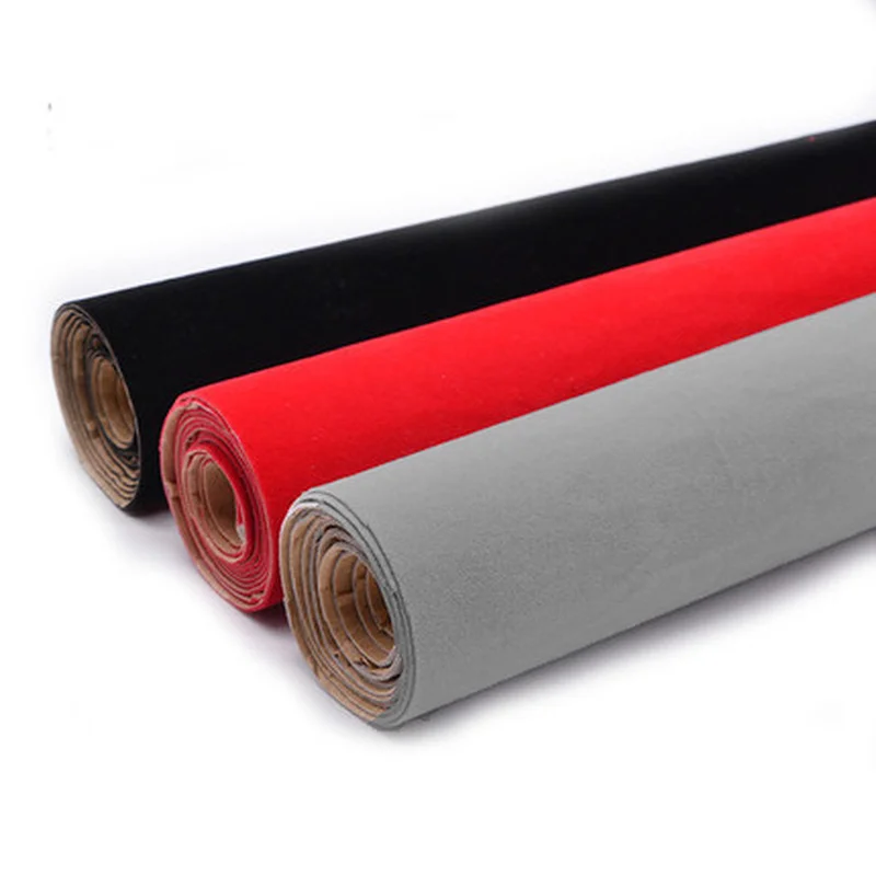Car Velvet Cloth Stickers Fluff Fabric Suede Wrapping Film Auto Styling ...