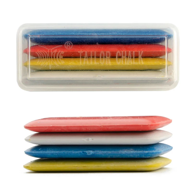 4PCS-Colorful-Erasable-Tailors-Chalk-Fabric-Sewing-Marker-Clothing ...