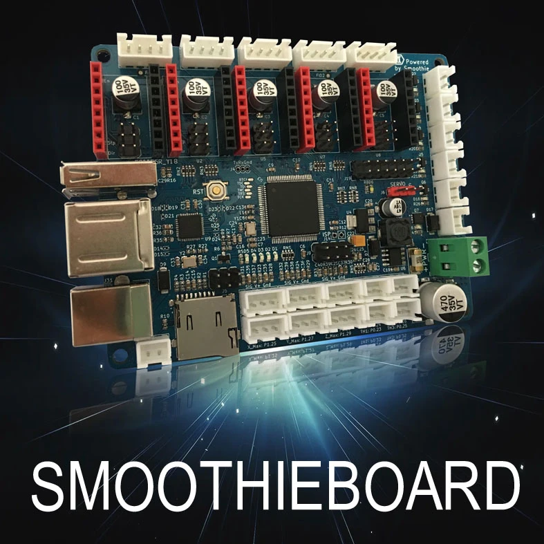 OPENPNP SMT pick and place machine smoothieboard control board ...