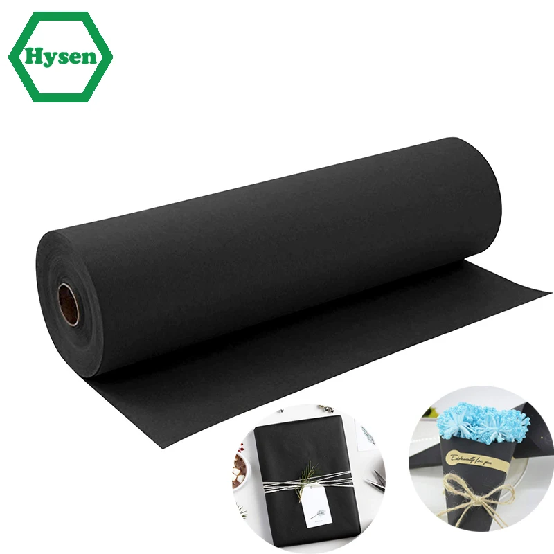 Hysen-Black-Kraft-Paper-Roll-Recyclable-Paper-Perfect-for-for-Crafts ...