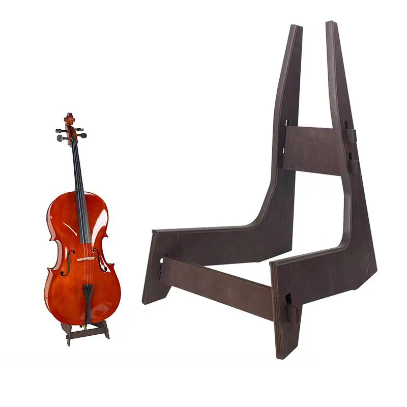 Cello-Floor-Stand-Holder-Violin-Mandolin-Sand-Display-Wood-Bracket ...