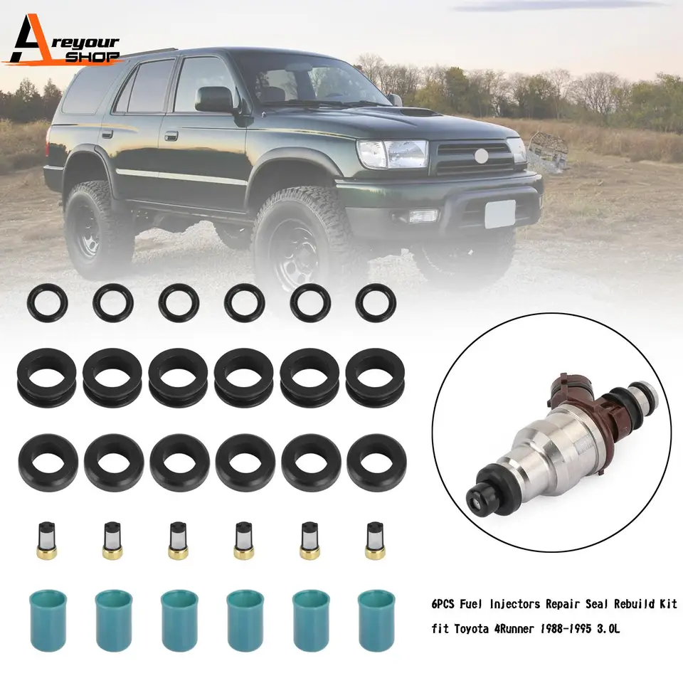 Toyota Fuel Injector Kit 4 Fuel Injector Repair Kits For Toyota Pickup ...